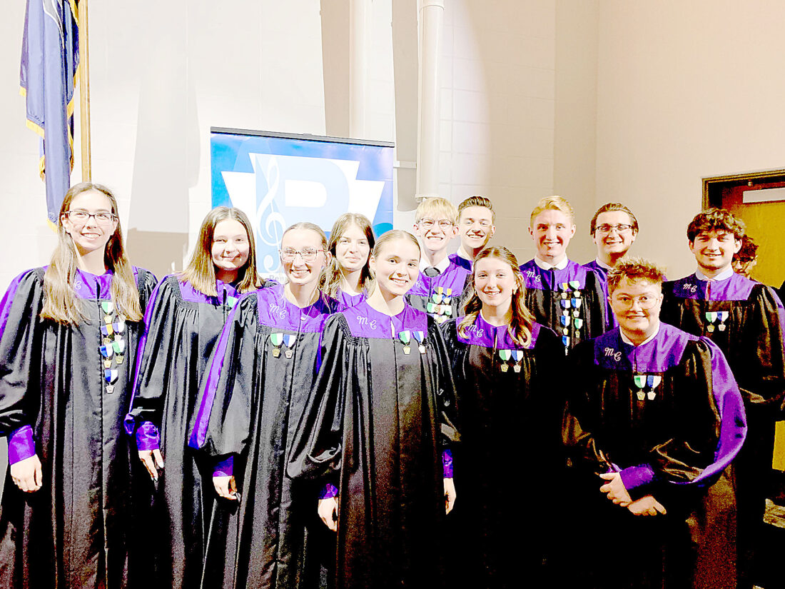 8 bound for state PMEA festivals | News, Sports, Jobs - The Sentinel